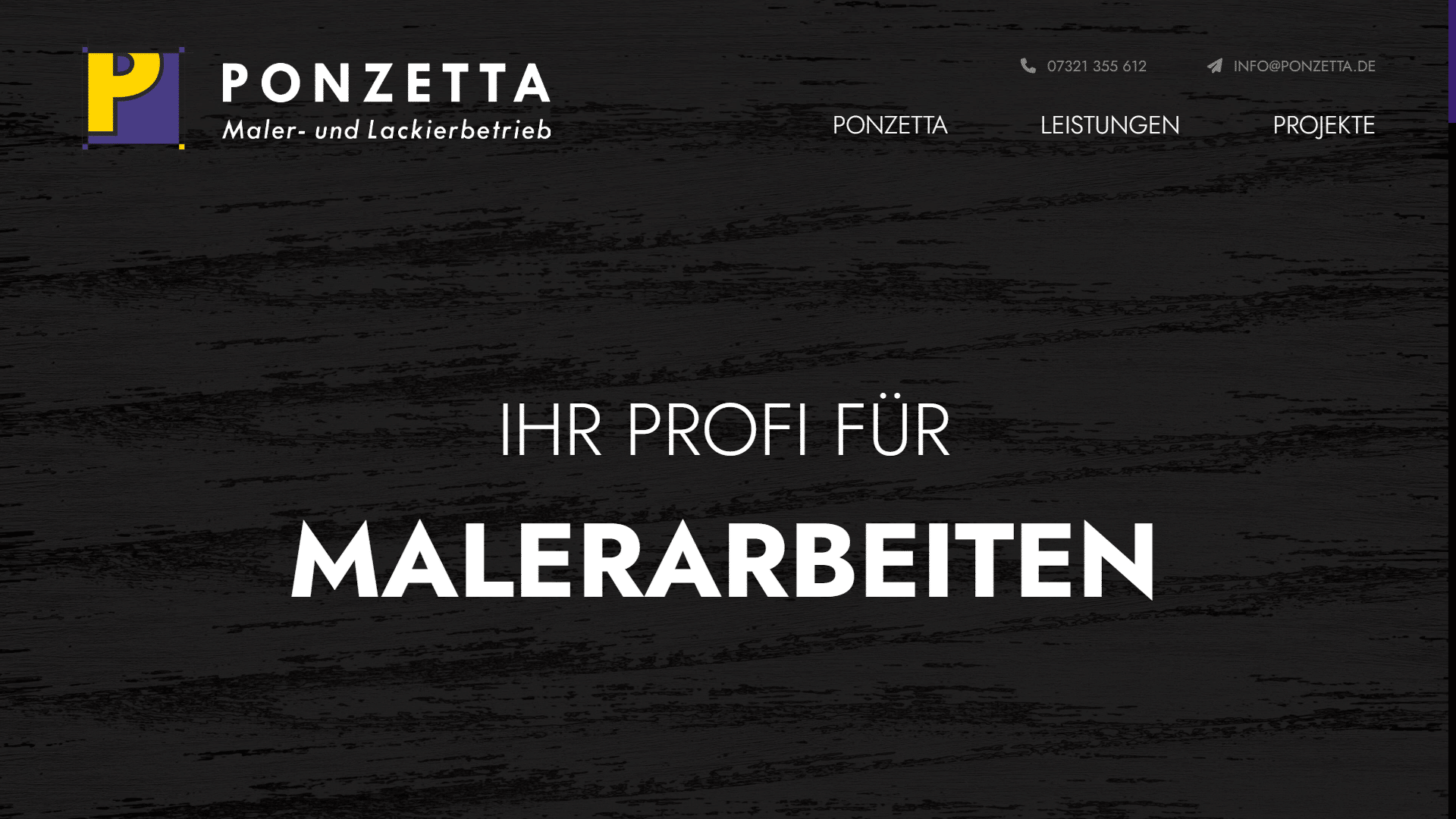 Startseite - Ponzetta